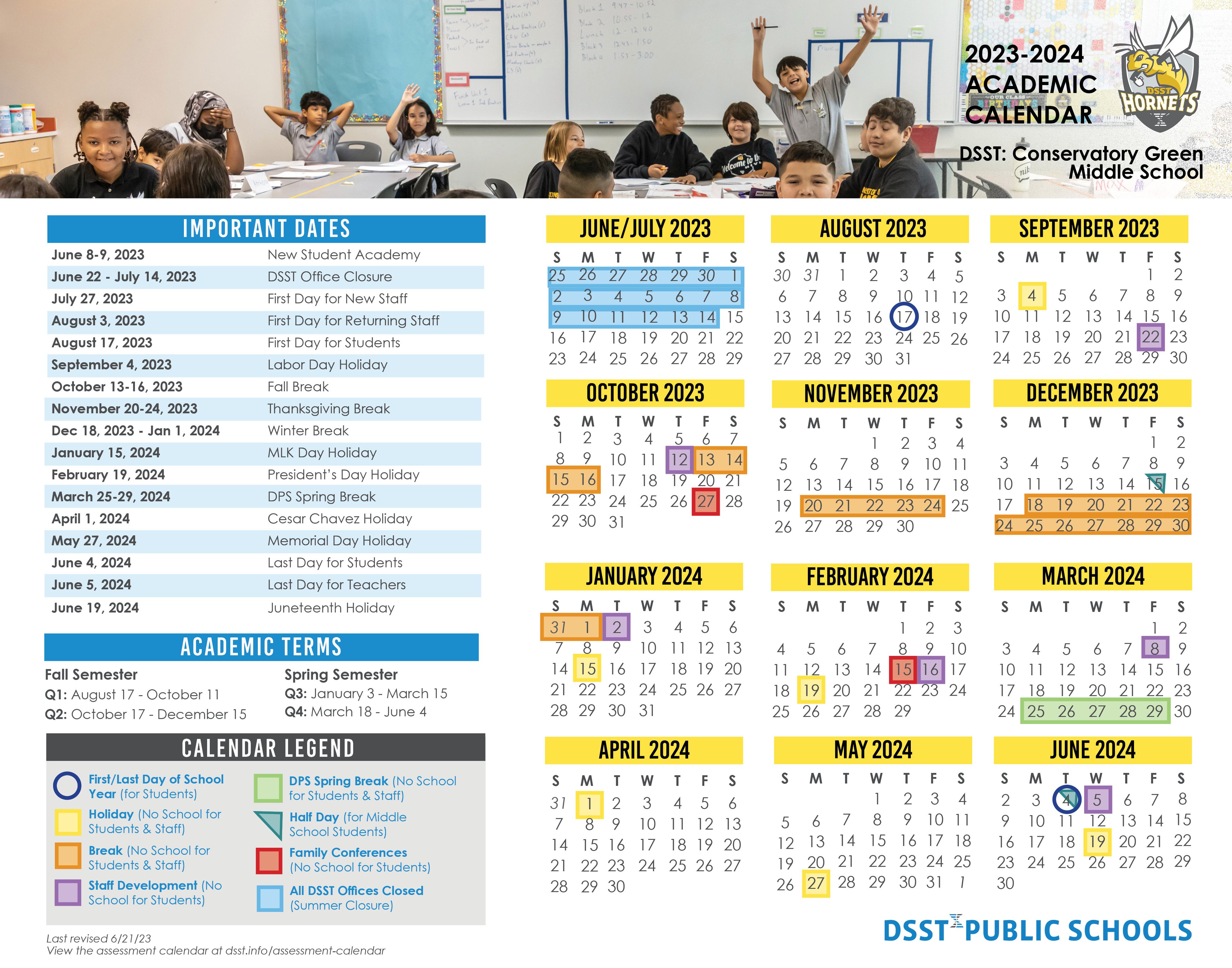 DSST: Conservatory Green Middle School - Home